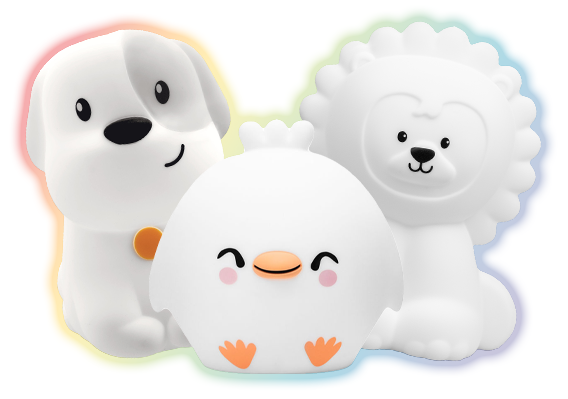 Night Lights For Kids, Nursery's & Toddlers | Touch LED | LumiPets
